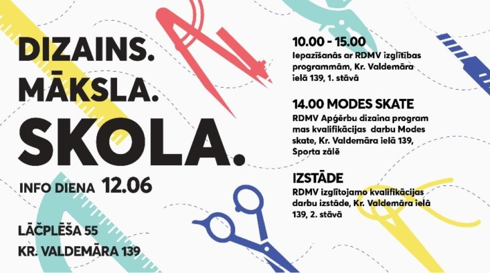 Rīgas Dizaina un mākslas vidusskolas informācijas diena: 12. jūnijs ...